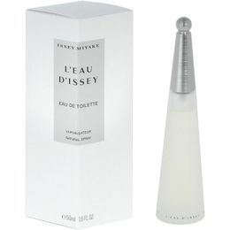 Issey Miyake Damen Eau de Toilette &raquo;L'Eau d'Issey&laquo; mit sinnlicher Basisnote silber
