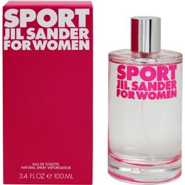 Jil Sander Damen Jil Sander &raquo;Sport for Woman&laquo; mit einer femininen Herznote rosa