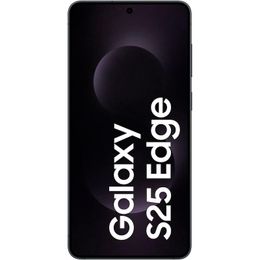 Samsung Smartphone &raquo;Galaxy S25 Edge&laquo; Titanium Jetblack schwarz 5G, NFC, WLAN, Bluetooth, Gorilla-Glas