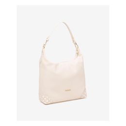 Nero Giardini Damen Henkeltasche &raquo; Taschen Lederimitat&laquo; beige
