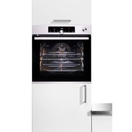 Gorenje Backofen &raquo;BPSA6747A08XWI&laquo; Pyrolyse, 2fach Teleskopauszug, Wassertank f&uuml;r Dampf, AirFry-Funktion silber Backofen