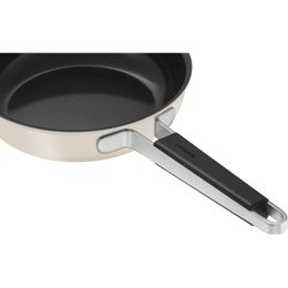 Zwilling Bratpfanne &raquo;Pure&laquo; Edelstahl 18/10 1 Stk. tlg. Keramikbeschichtung, Stay-Cool Griffe, Edelstahl wei&szlig;