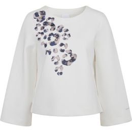 Sportalm Kitzb&uuml;hel Damen Sweatshirt, mit Animalprint beige 34