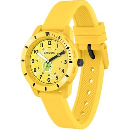 Lacoste Jungen Quarzuhr &raquo;MINI TENNIS&laquo; Armbanduhr, Kinderuhr, analog, Silikonarmband, Geschenkidee gelb