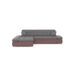 DOMO collection Ecksofa »Moric, L-Form, XXL-Sofa - Breite 300cm, viel Platz, auch in Cord« wahlweise mit Bettfunktion und Armteilverstellung,...