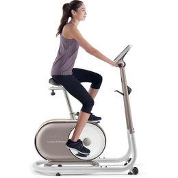 Horizon Fitness Heimtrainer »Citta BT5.1« Schwungmasse ca. 6 kg, 20 Widerstandsstufen weiß/goldfarben