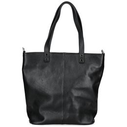 Caprice Damen Shopper &raquo; Taschen Nappaleder&laquo; schwarz