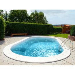 my POOL BWT Ovalpool &raquo;PREMIUM mit sandfarbener Innenfolie&laquo; H&ouml;he 120 cm, in verschiedenen Gr&ouml;&szlig;en beige