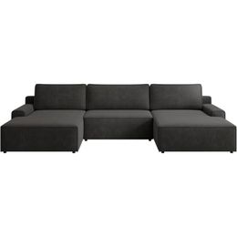 Trendmanufaktur Wohnlandschaft &raquo;Challenge, Schlafsofa mit Bettkasten, Couch in U-Form, Breite 333 cm&laquo; XXL Sofa mit Bettkasten & Schlaffunktion, auch 