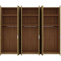 Musterring Dreht&uuml;renschrank &raquo;Savona, Kleiderschrank, Schrank, Garderobe, teilmassiv Eiche&laquo; mit T&uuml;rd&auml;mpfern, in 5 Breiten & 2 H&ouml;hen, extra B&ouml;den, MADE IN GERMANY,