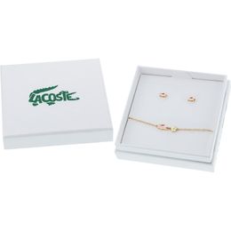 Lacoste Damen Schmuckset (Set, 3 Stk. tlg.) rosa