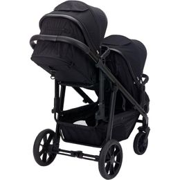 fillikid Zwillings-Kombikinderwagen &raquo;Fill Two in One&laquo; 22 kg schwarz Zwillings-Kombikinderwagen