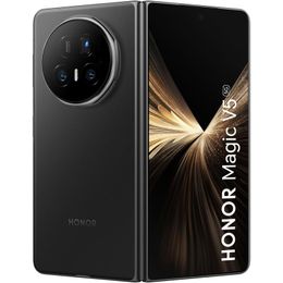 Honor Smartphone &raquo;Magic V5&laquo; schwarz schwarz Aktuellster Snapdragon 8 Elite Prozessor und 16GB RAM f&uuml;r die Leistung die ein Flagschiff verdient