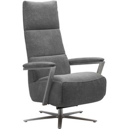 Sit & More sit&more TV-Sessel &raquo;Vario Comfort, inkl. Kopfteilverstellung & 360&deg; Drehfunktion&laquo; mit Gasdruck, H&ouml;he der Armlehnen 64cm 100% Polyester