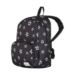 Roxy Damen Tagesrucksack &raquo;Always Core Printed&laquo; grau Einheitsgr&ouml;&szlig;e