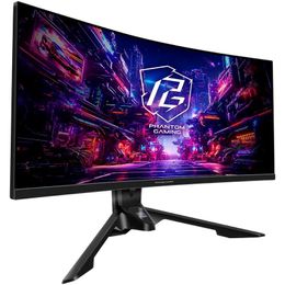 Asrock Curved-Gaming-Monitor &raquo;PG34QR&laquo; 86 cm/34 &prime;&prime; 3440 x 1440 px UWQHD 1 Reaktionszeit 180 Hz