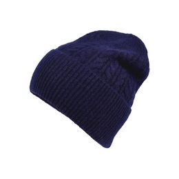 Capelli New York Damen Beanie Feinstrick, Zopfmuster, Einheitsgr&ouml;&szlig;e
