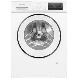 Siemens Waschmaschine iQ300 »WM14N0A5« 8 kg 1400 U/min weiß iQdrive: effizient, langlebig und leise.