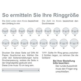 CAI Ca&iuml; Damen CA&Iuml; Fingerring &raquo;925 Sterling Silber rhodiniert Zirkonia&laquo;