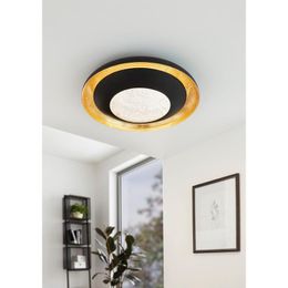 Eglo Deckenleuchte &raquo;CANICOSA 2 Deckenlampe, gold, schwarz, dimmbar, tuneable white, CCT&laquo; LED-Board 1 Stk. Extra-Warmwei&szlig; Kaltwei&szlig; Neutralwei&szlig; 