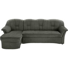 DOMO collection Ecksofa »Papenburg, zeitlose Rückensteppung, elegante Formensprache, L-Form« in großer Farbvielfalt, wahlweise mit Bettfunktion,...