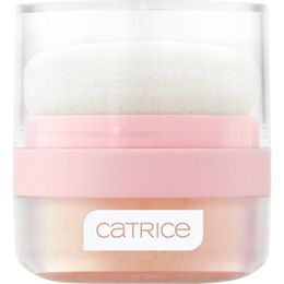 Catrice Damen Highlighter &raquo;SPRING AWAKENING Glitter Bomb Cushion&laquo; Feines, loses Highlighter-Puder, strahlender Glanz, kompakt, vegan. gold