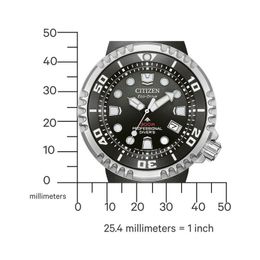 Citizen Herren Taucheruhr &raquo;Promaster Professional Diver 300&laquo; Armbanduhr, Solar, Herrenuhr, analog, Tag, Batterie-Entladungsanzeige schwarz