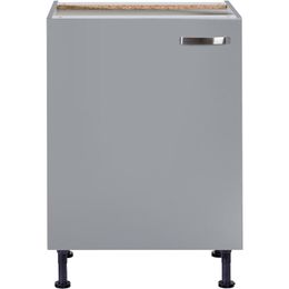 KOCHSTATION Unterschrank &raquo;KS-Cara&laquo; Breite 60 cm grau