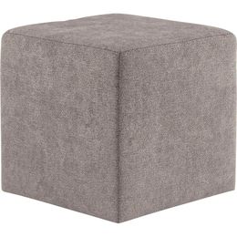 COTTA Hocker &raquo;Cuby&laquo; Sitzw&uuml;rfel, Cube, Sitzhocker grau 100% Polyester