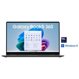 Samsung Convertible Notebook &raquo;Galaxy Book5 360 15,6'' (NP750Q) Ultra5 16 GB + 256 GB&laquo; 39,6 cm / 15,6 &prime;&prime; Intel Core Ultra 5 ARC 256 GB SSD grau Produktiv durch