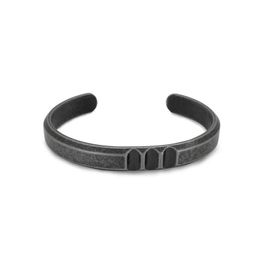 Fynch-Hatton Herren Fynch-Hatton Armspange &raquo;Schmuck Edelstahl Armreif The Curb&laquo; braun