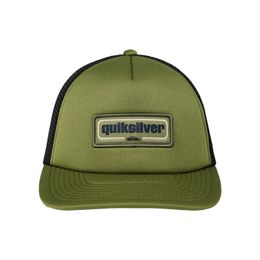Quiksilver Herren Trucker Cap &raquo;Slab Drifter&laquo; gr&uuml;n Einheitsgr&ouml;&szlig;e