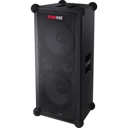Sharp Party-Lautsprecher »SumoBox CP-LS100« 2.0 (Bluetooth App-Steuerung Bass- und Lautstärkeregelung Dual Play Extra Bass 120 W) PartyBox...