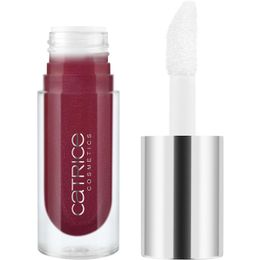 Catrice Damen Lipgloss &raquo;ETERNAL RED Cherry Bomb Lip Oil&laquo; Satte Farbe, gl&auml;nzendes Finish, geschmeidig mit Plumping-Effekt.