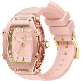 Ice Watch Ice-Watch Damen ice-watch Quarzuhr &raquo;ICE boliday - Women - Plastic - Small - 3H&laquo; Armbanduhr, Damenuhr, Silikonarmband, analog rosa