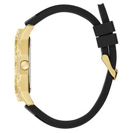 Guess Herren Multifunktionsuhr &raquo;REGAL&laquo; Quarzuhr, Armbanduhr, Herrenuhr, Silikonarmband, Datum schwarz