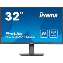 iiyama LED-Monitor &raquo;XUB3294QSU-B1&laquo; 80 cm/31 &prime;&prime; 2560 x 1440 px WQHD 4 Reaktionszeit 75 Hz schwarz