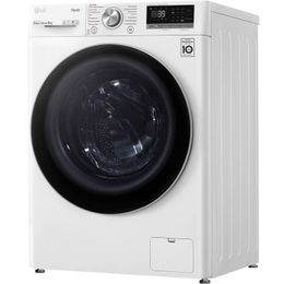 LG Waschmaschine &raquo;F6WV709P1&laquo; 9 kg 1600 U/min TurboWash - Waschen in nur 39 Minuten wei&szlig;