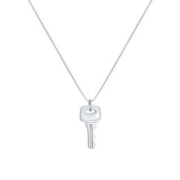 Kuzzoi Herren Kette mit Anh&auml;nger &raquo;Herren Venezianer Schl&uuml;ssel Key 925 Silber&laquo; silber