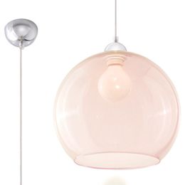 SOLLUX LIGHTING Hängeleuchte »BALL« E27 1 Stk. Verteiltes Licht Sekt 0