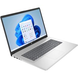 HP Notebook &raquo;17-cn Intel&laquo; 43,9 cm / 17,3 &prime;&prime; Intel Core i7 Iris Xe Graphics 1.000 GB SSD silber