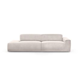 Trendmanufaktur Big-Sofa &raquo;Braga, mit hochwertigem Kaltschaum, Megasofa, in Cord erh&auml;ltlich&laquo; modernes Big-Sofa, Couch mit hohem Sitzkomfort, 277/72/107