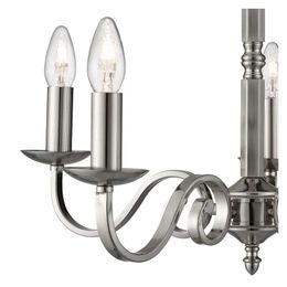 Searchlight Kronleuchter &raquo;Richmond 5Lt Pendant&laquo; E14 1 Stk. silber