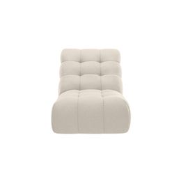 Home Affaire Sessel &raquo;AURELIAN, Love Seat XXL, Lese-Sessel, Big-Sessel&laquo; mit Wellenunterfederung, Velours, Struktur fein, Struktur grob beige 100% 
