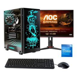 Hyrican Gaming-PC-Komplettsystem »Rockstar SET2322« 27 ′′ Intel Core i5 GeForce RTX 3050 16 GB RAM 1.000 GB SSD Windows 11, inklusive 27" Monitor...