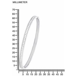 s.Oliver Damen s.Oliver Armreif &raquo;2018533&laquo; mit Kristall silber