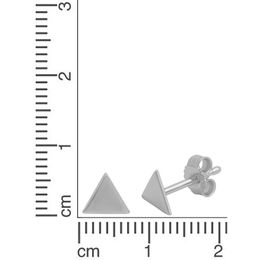 Firetti Damen Paar Ohrstecker &raquo;Schmuck Geschenk Silber 925 Ohrschmuck Dreieck&laquo; silber