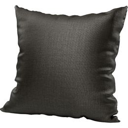 HOMING Kissenhülle »St. Tropez« Pflegeleicht anthrazit Obermaterial: 100% Polyester B/L: 50 cm x 50 cm