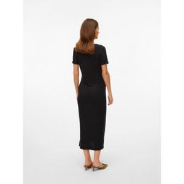 MAMALICIOUS Damen Jerseykleid &raquo;MLTRINITY TESS SS JRS MIDI DRESS 2F NOOS&laquo; Sommerkleid schwarz M (38), N-Gr