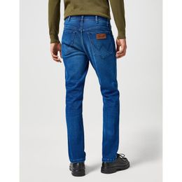 Wrangler Herren 5-Pocket-Jeans &raquo;TEXAS SLIM FREE TO STRETCH&laquo; Free to stretch material blau 33, L&auml;nge 34